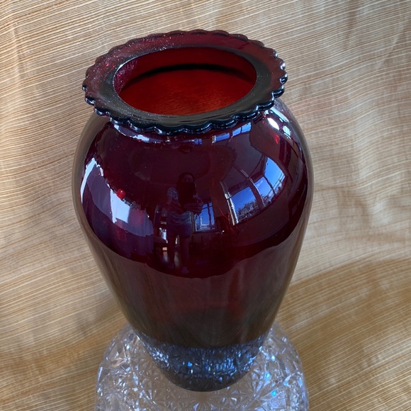 Accents | Ruby Red Vase | Poshmark